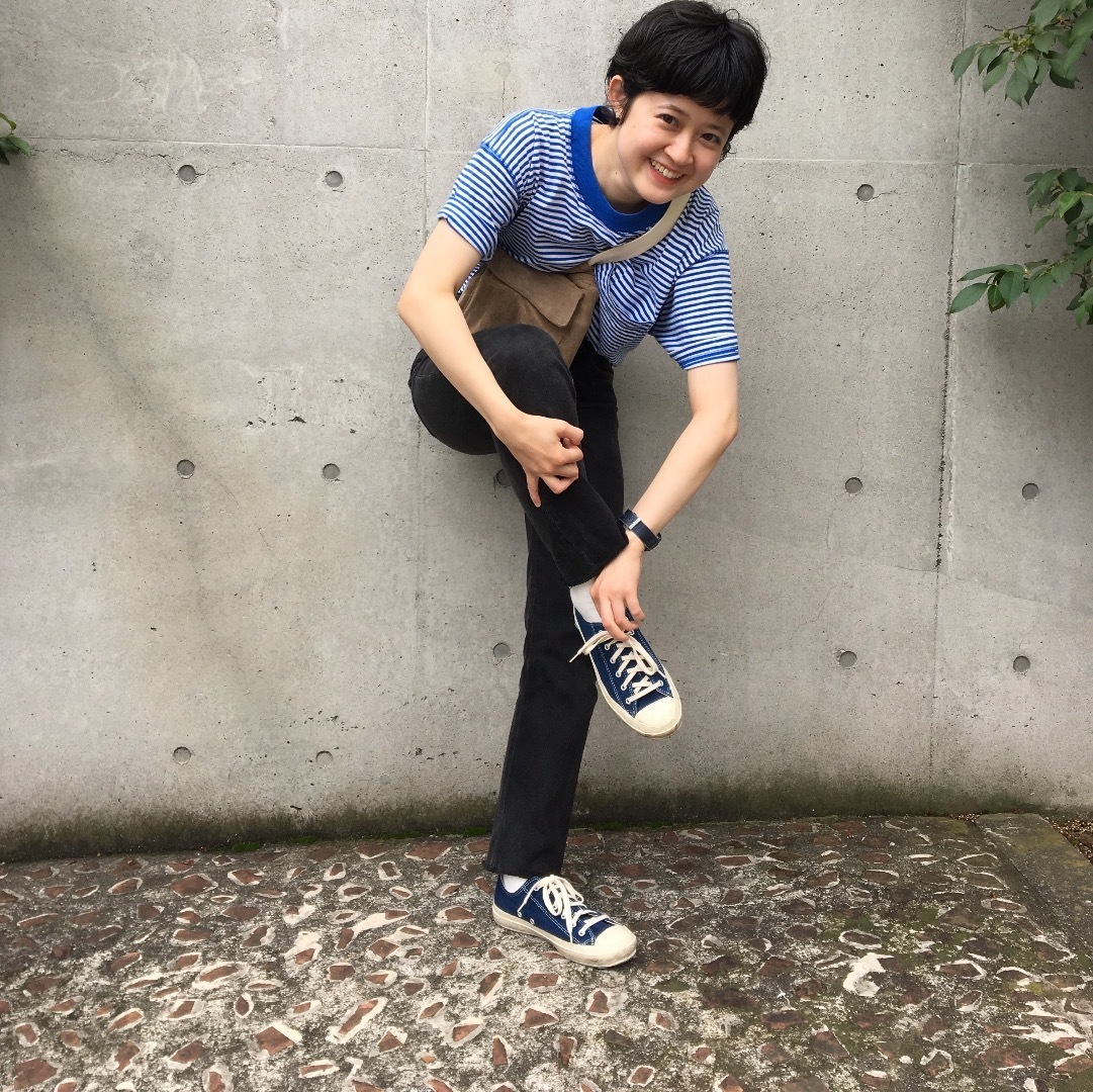 柳のボーダーコーデ☆: やなぎ古道