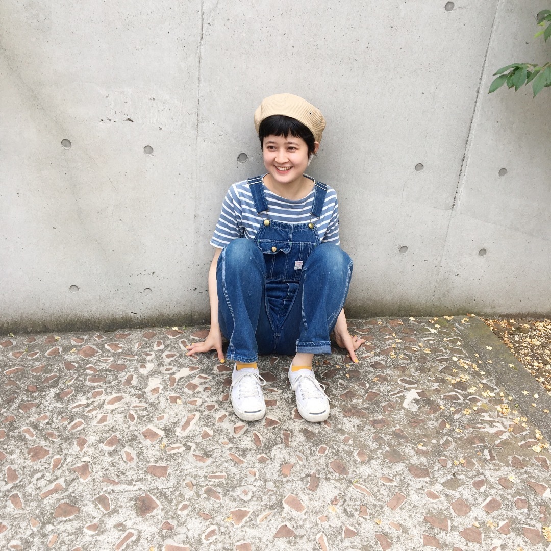 先日のボーダーコーデ : やなぎ古道